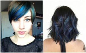 +68 cabelos com【MECHA AZUL】– Fotos e Ideias Lindas!